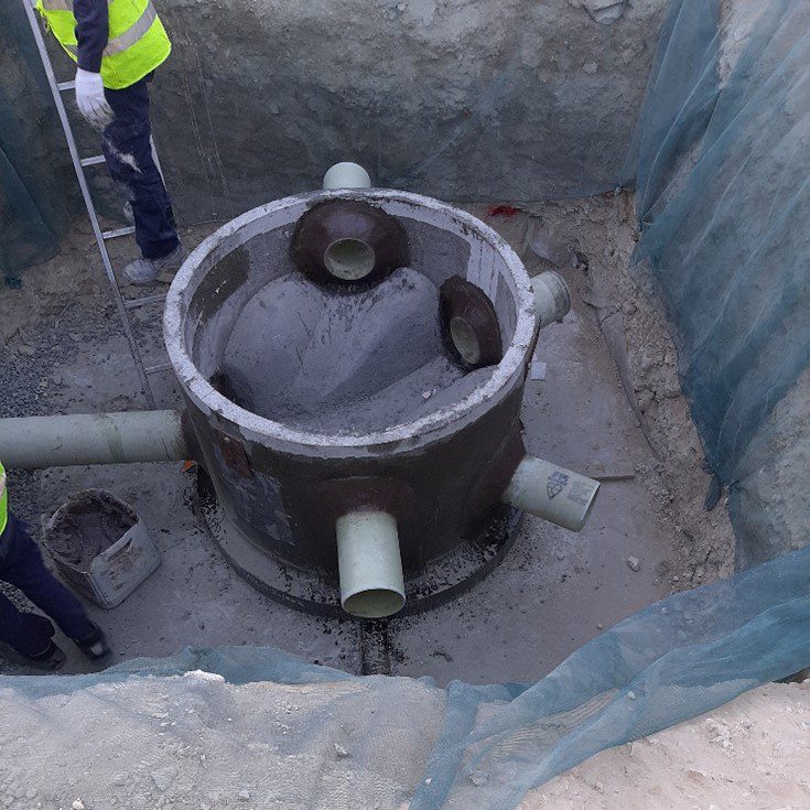 Manholes Installation | QGPC