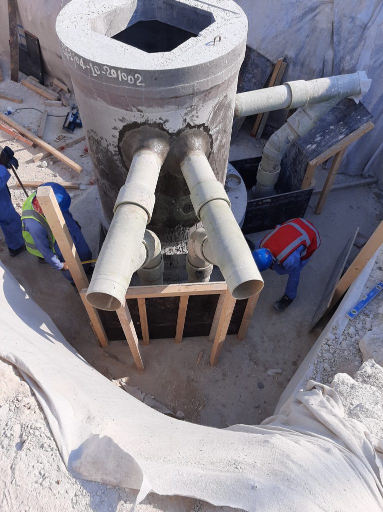 Manholes Installation | QGPC