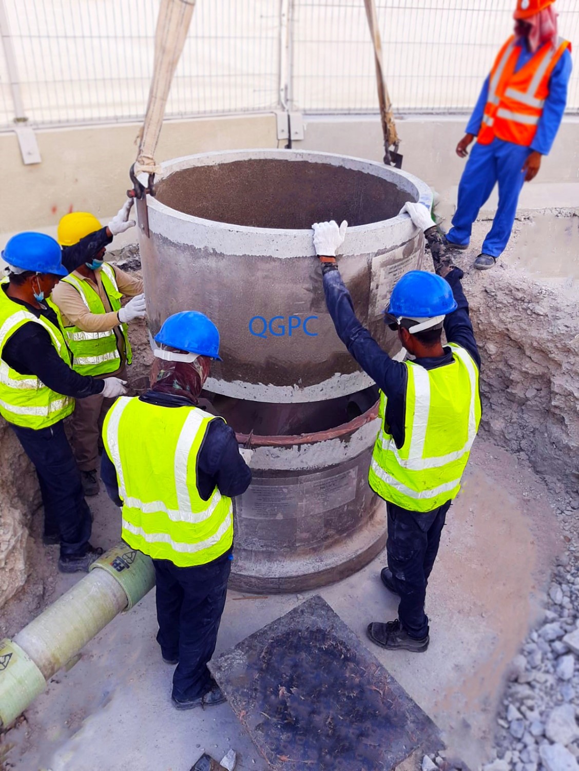 Manholes Installation | QGPC