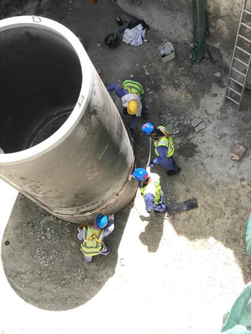 Manholes Installation | QGPC