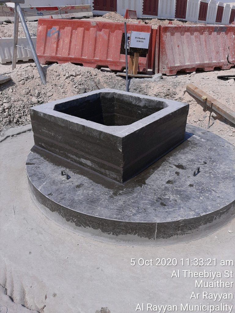 Manholes Installation | QGPC